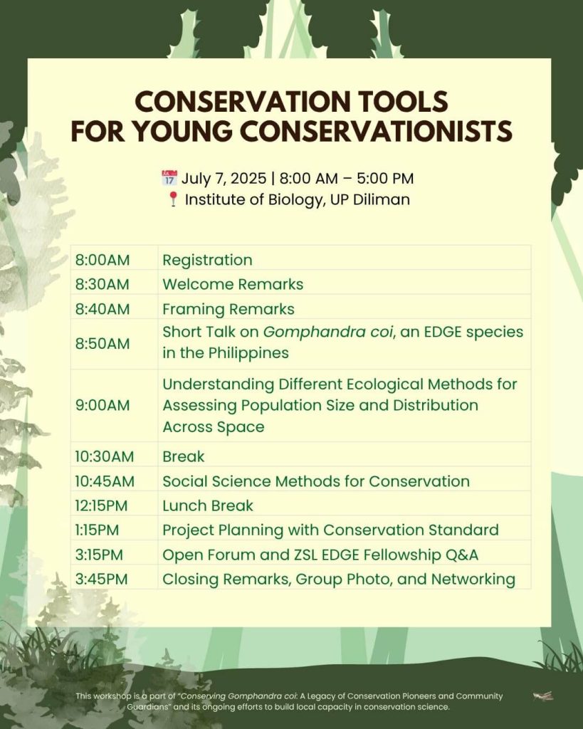 Conservation Tools for Young Conservationists – Institute of Biology